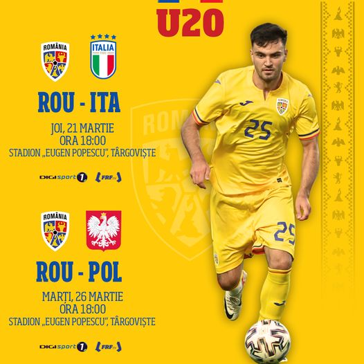 România U20 – Elite League// La Târgoviște – România vs Italia (21 ...